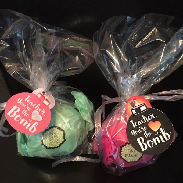 Printable Teacher Appreciation Week Bath Bomb Gift Tag INSTANT DOWNLOAD ...