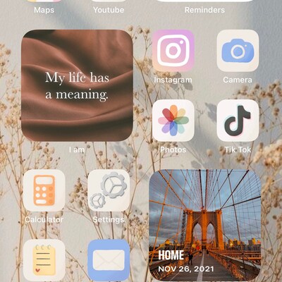 Cute Hand-drawn iPhone App Icon Set ios & Android - Etsy
