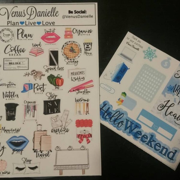 Mood Tracker Planner Stickers Functional Mood Tracking Stickers Daily ...