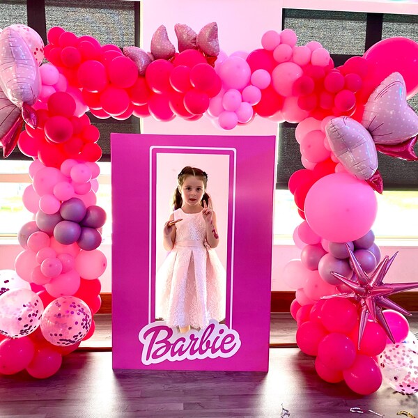 Barbie Box 4ft Kids Size Prop Birthday Barbie-themed Items Photo Frame ...
