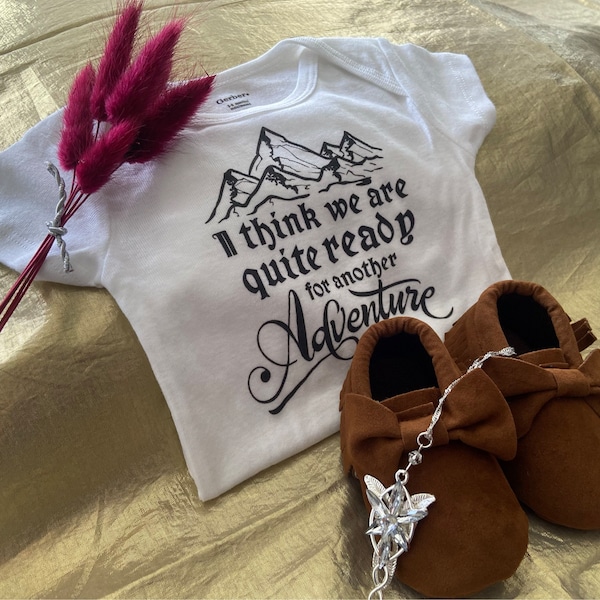 Another Adventure Onesie®, Fantasy Baby Announcement, Adventure ...