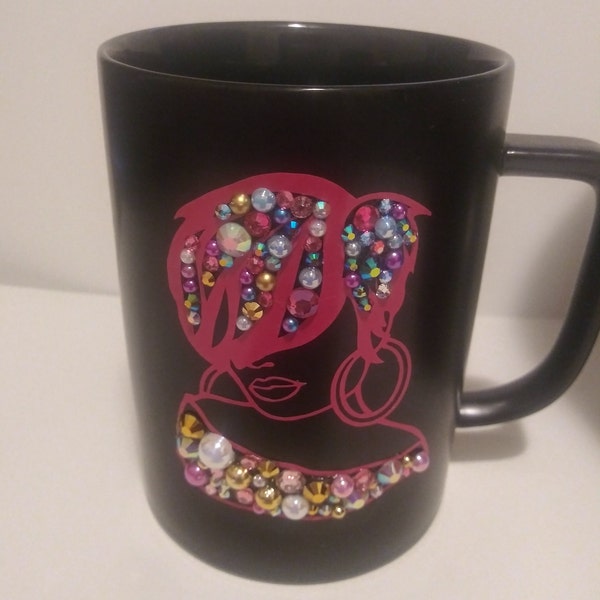 Edgy Diva Simone Vinyl Decal Mug Decal Wine Glass Decal Decal Tumbler Decal Car Decal