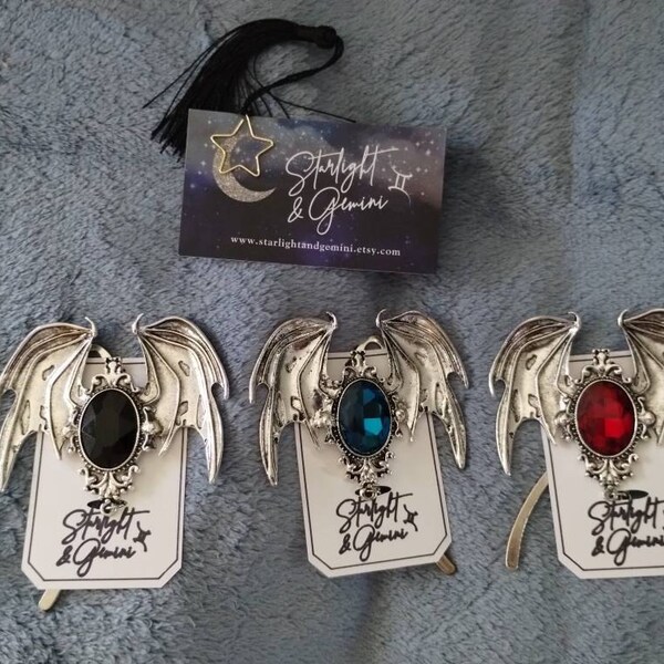 Batboy Winged Siphon Bookmarks | Officially Licensed | ACOTAR - Etsy