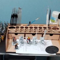 Hobby Paint Workstation for Citadel Gamesworkshop, Vallejo, Army ...