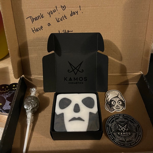 Corpse Paint Soap, Papa Emeritus III, Official Ghost Licensed Merch - Etsy