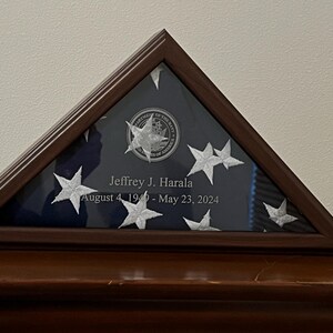 Capitol Flag and Certificate Display Fits 3' X 5' Flags realistic ...