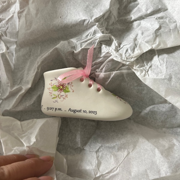 TBS Baby Keepsakes Nursery Plate Personalized Delft Blue - Etsy