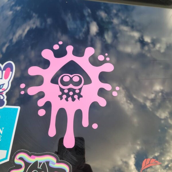 Splatoon Squid Logo Decal / Sticker / Label - Etsy