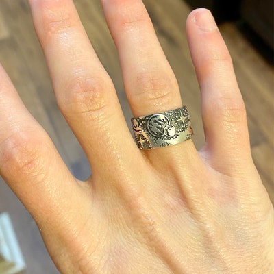 René Magritte René Magritte Ring Ring Lovers Ring With a - Etsy