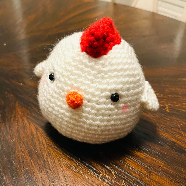 Chicken Crochet Pattern - Chicken Amigurumi Pattern - Stuffed Animal ...