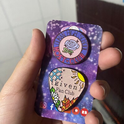 Given Fan Club Enamel Pin - Etsy