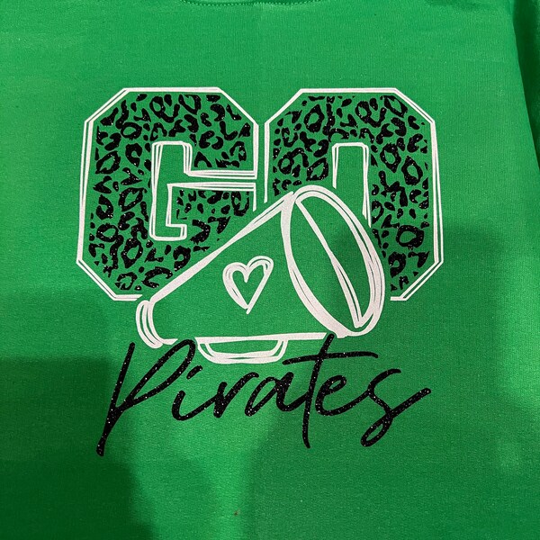 Leopard Go Pirates Svg,pirates Cheer Svg,pirates Shirt Svg,pirates ...