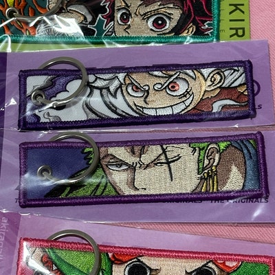 Anime Keychain Anime Keytag Cute Kawaii Merch - Etsy