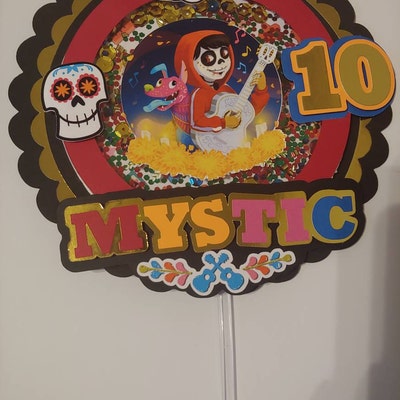 Coco Cake Topper, Disney Coco Inspired Cake Topper, Halloween Cake ...