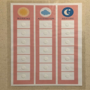 Green Kids Routine Chart Printable Daily Task Charts Chore | Etsy