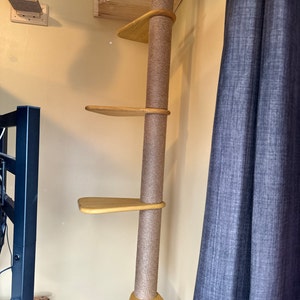 Set Cat 6 Steps With Rope, Cat Furniture, Cat Shelves, Cat Shelf, Cat ...