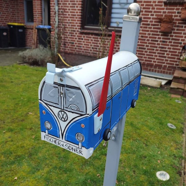 American Mailbox, VW, Retro,unique Gifts, Cadeaux Original, Painted ...