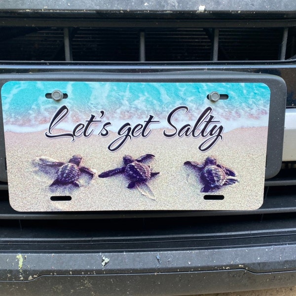 Sea Turtles License Plate - Etsy