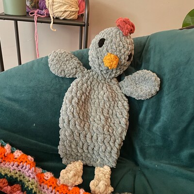 Hazel Hen Crochet Pattern, Crochet Chicken , Rooster, Snuggle Toy ...