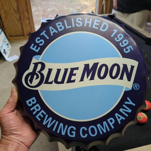 Miller Lite Vintage Bottle Cap Sign - Man Cave Essential - Etsy