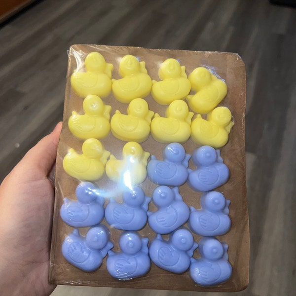 50 Mini Duck Soaps | Party Favors | Triple Butter Soap - Etsy
