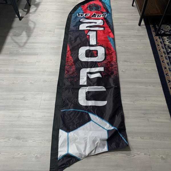 Soccer Team Banner Completely Customizable Includes Design & Print - Etsy