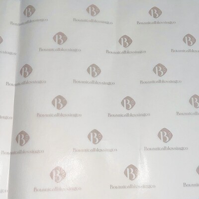 Personalized Tissue Paper, Custom Logo Tissue Paper, Custom Tissue ...