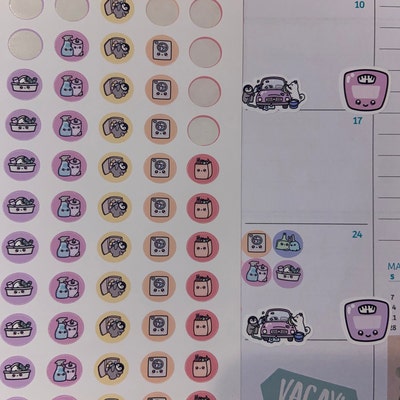 Kawaii Weight Loss Tracker Stickers Weight Loss Tracker - Etsy
