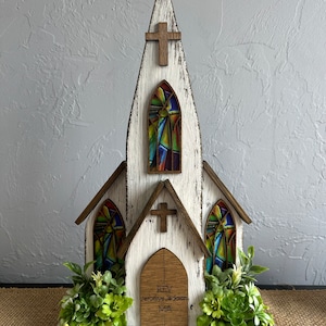 Wood Handcrafted Churches - Etsy