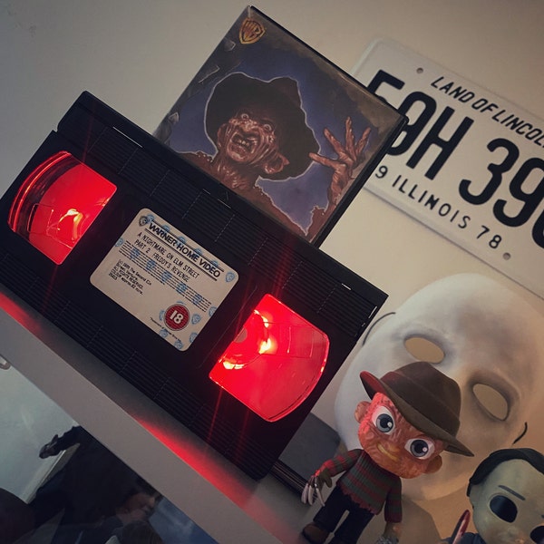 VHS Nightlight in Blue of Ice Age - Etsy