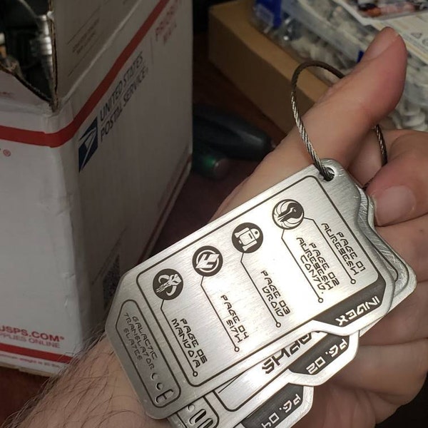 Galactic Translator Solid Brass, Stainless Steel or Wood Star Wars ...