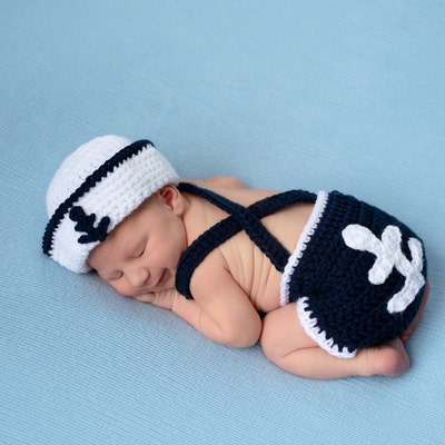Nautical Sailor Anchor Photo Prop Outfit Set - Etsy
