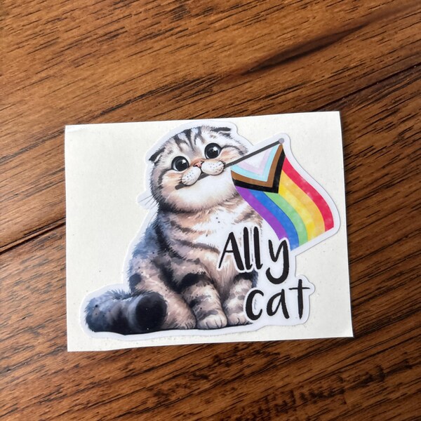 American Sign Language Ally Sticker for ASL Interpreters and Deaf ...