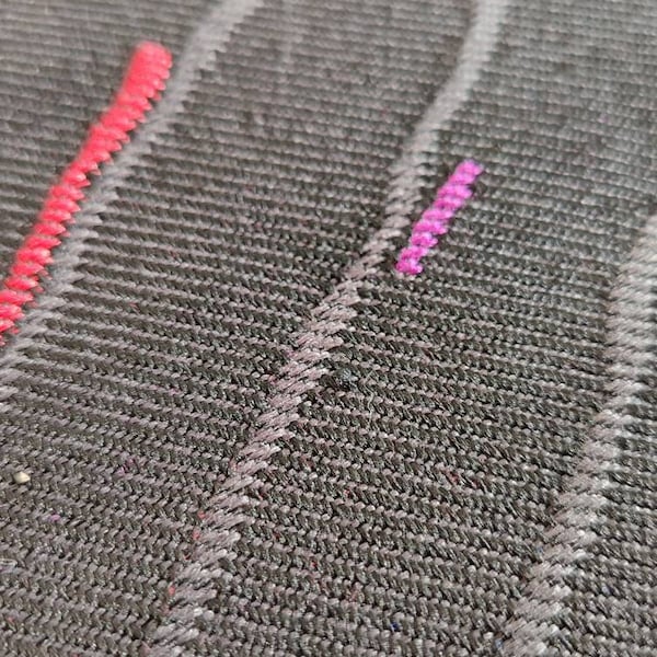 Plaid Car Upholstery Fabric VW Golf GTI MK7 3mm Foam 59 150CM Tartan ...