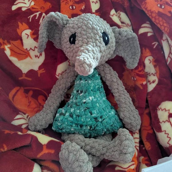 No Sew English PDF Crochet Pattern Bulky and Quick Plush House Elf ...