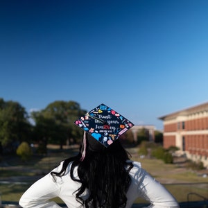 Psychology Brain Graduation Cap Printed Cap Cover Design - Etsy
