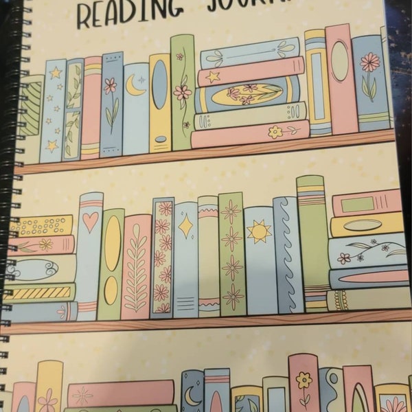 Reading Journal, the Perfect Journal for Readers, Track up to 50 Books ...
