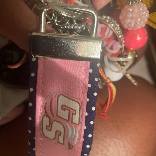 Georgia Southern University Web Key Chains - Etsy