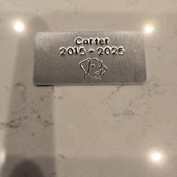 Gold Scrabble Necklace Personalized Square Necklace Hand Stamped ...