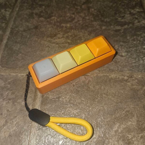 Mechanical Switch Clicky Fidget - 105+ Colors, 1 Key Mochi Keychain ...