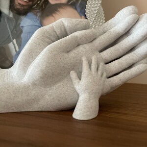 Limited Edition Cupped Hands Sculpture Art Hand Sculpture Trinket Dish ...