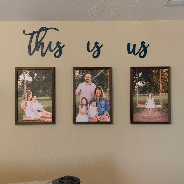 This is Us Sign, This is Us Wall Decor, This Us Wall Hanging, This is ...