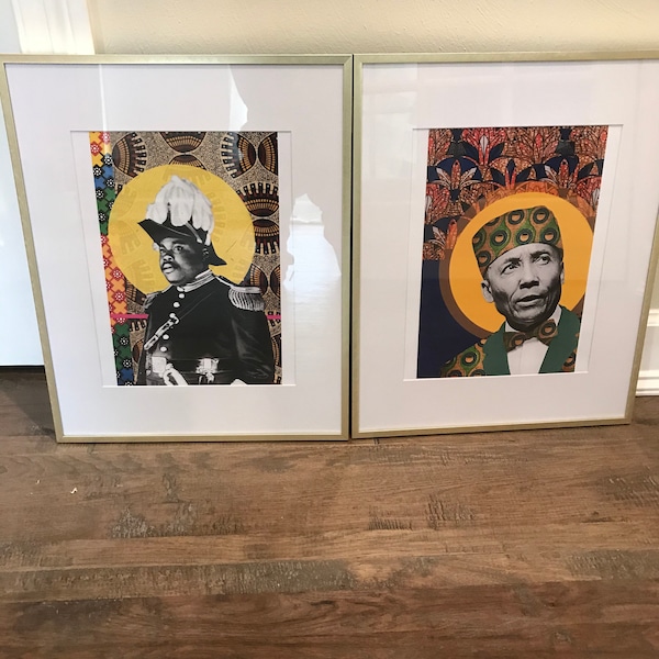 Marcus Garvey Print - Limited Edition Print - A4 Print / A3 Print ...