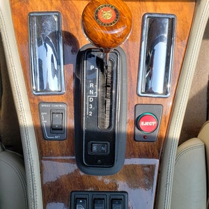 Jaguar XKE, E-type Wood, Walnut Burl Dash, Dashboard Center Instrument ...