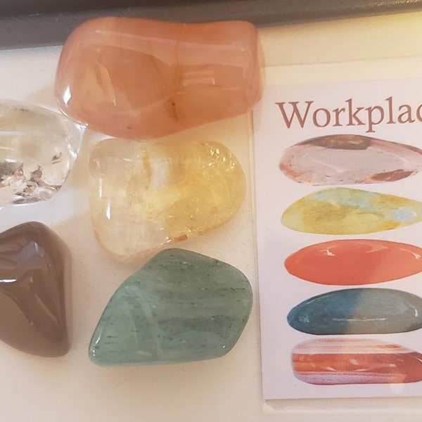 Workplace Crystals Set, Workplace Crystals Set, Crystals for Workplace ...