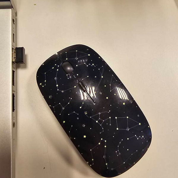Sea Turtles Pattern - Wireless Mouse, 2.4G Portable Optical Mouse With ...
