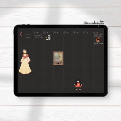 Basic Sticker Set 1 in 5 Colors Digital Planner Goodnotes Notability ...