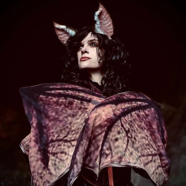 Bat Wings Dragon Demon Cape Halloween Costume Adult Goth Fairy Cape ...