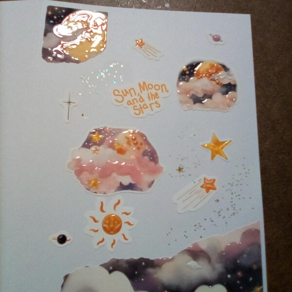 Kit 1 Journal Sticker Kit, Bullet Journal Stickers, Journaling Stickers ...