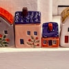 Little Ceramic Houses to Hang Sold Individually | Handmade | Different ...